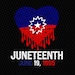 June 19 1865 Juneteenth Flag PNG, Black Freedom Black History PNG - Etsy