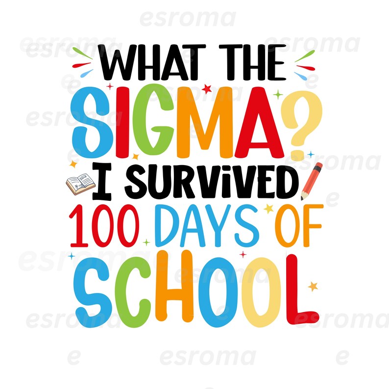 I Survived 100 Days of School SVG, 100 Days of School Png Svg, 100 Days ...