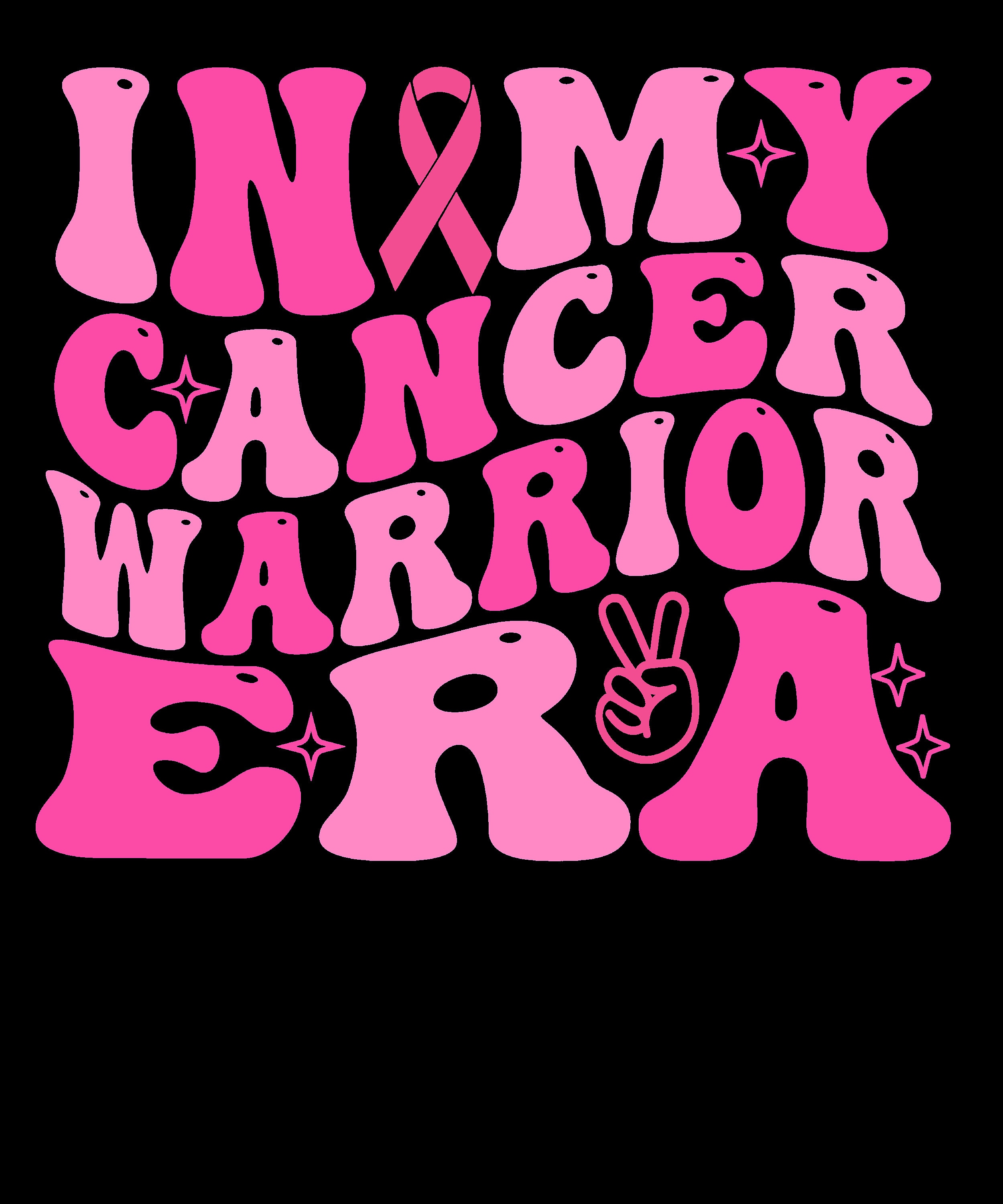 In My Cancer Warrior Era Svg Png, Breast Cancer Awareness Pink Ribbon ...