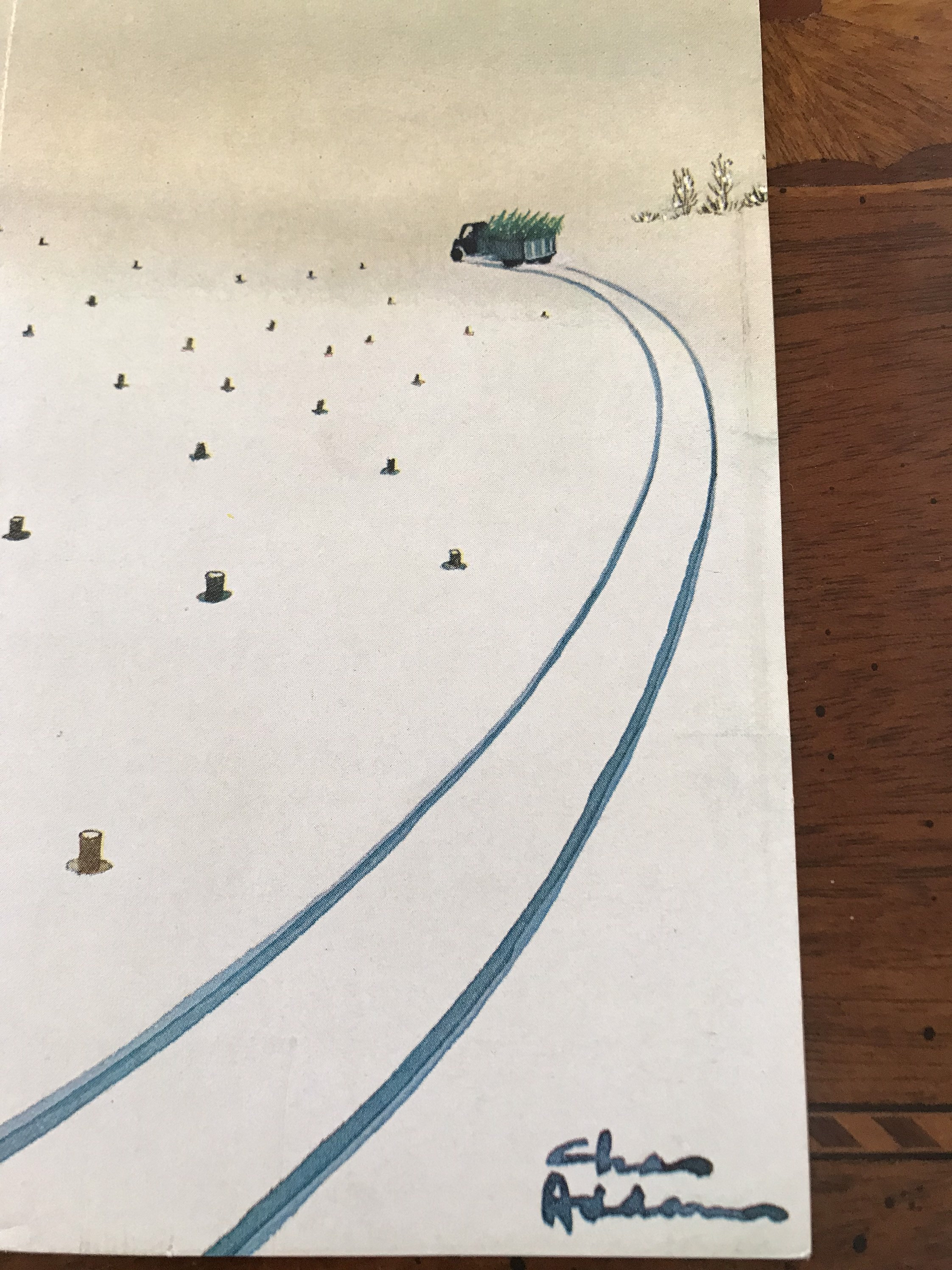 Chas Addams the New Yorker Magazine COVER Only December 8, 1962. - Etsy