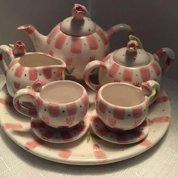 Miniature Tea Set - Etsy