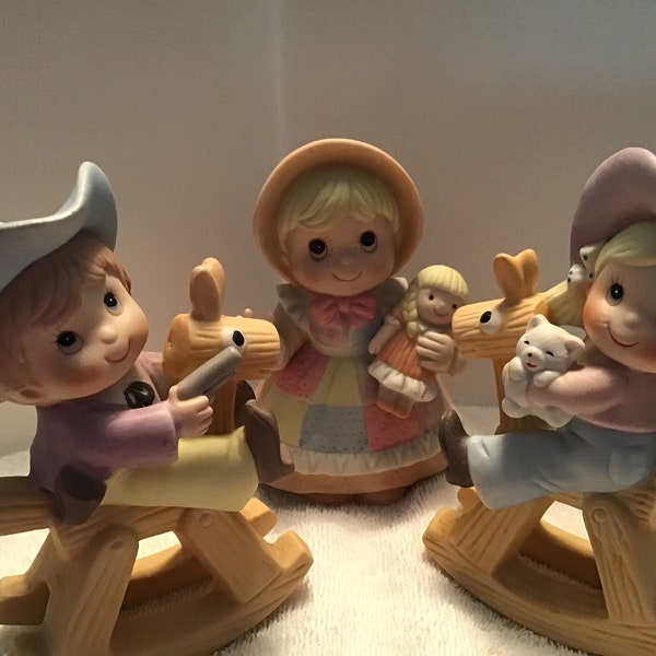 Patchwork Figurines - Etsy