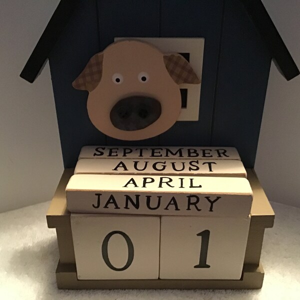 Block Calendar - Etsy