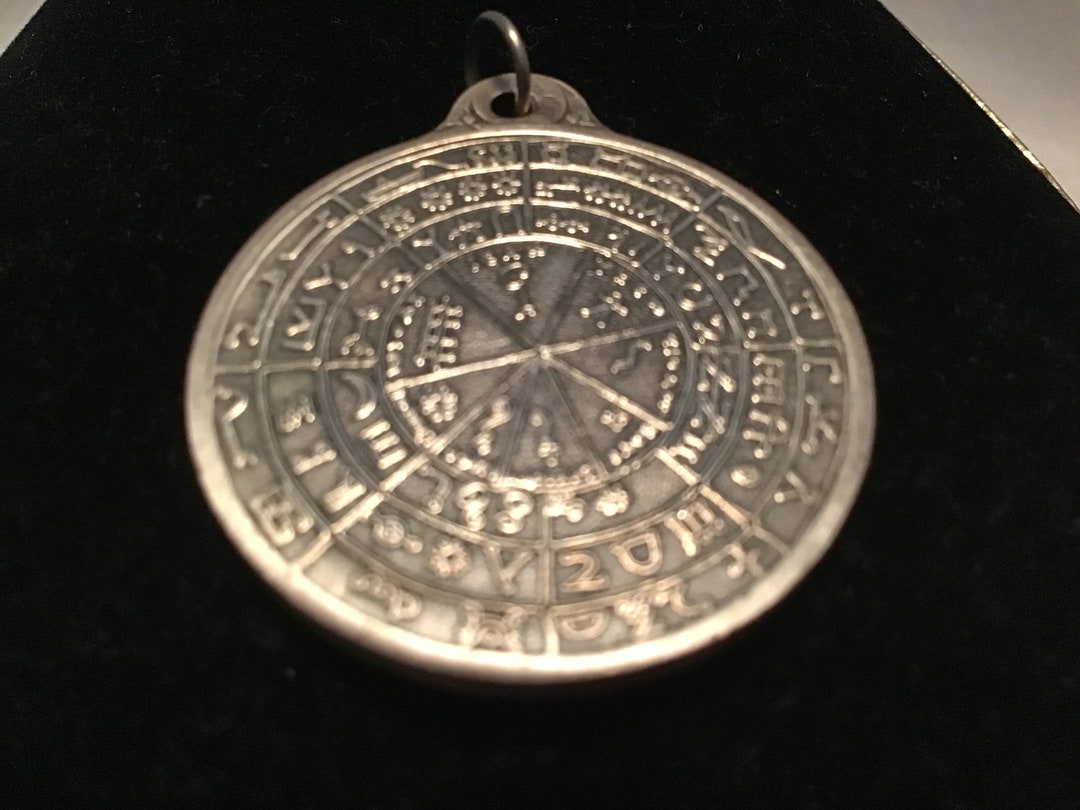 Mayan Pendant Mayan Calendar Sterling Silver Tested Aztec - Etsy