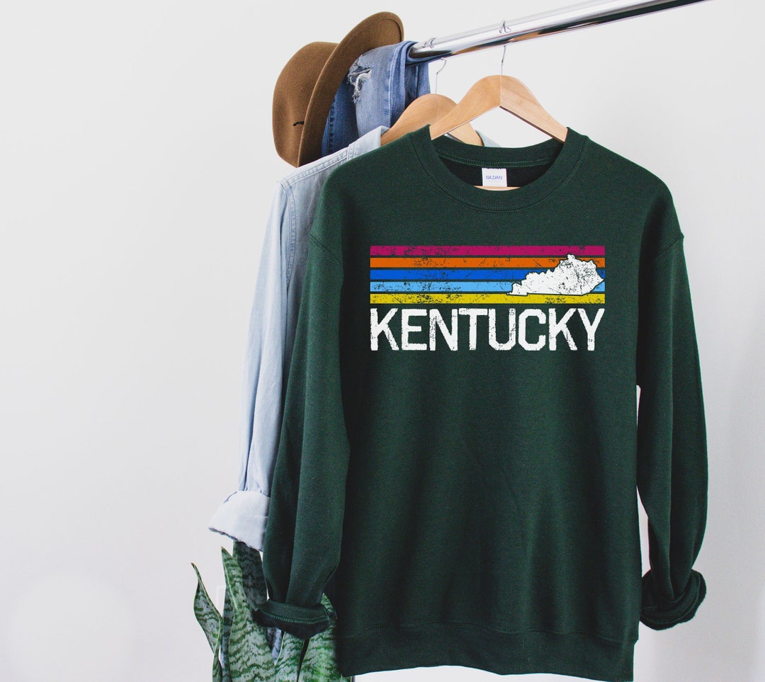 Kentucky State Shirts, Kentucky State Map Shirt, Kentucky Travel Gifts ...