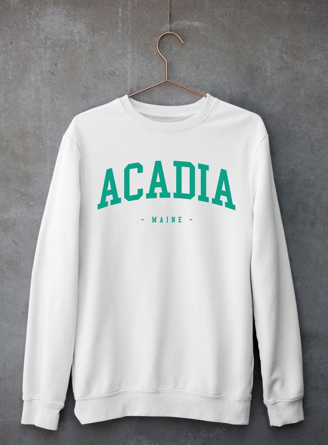 Acadia Sweatshirt,acadia National Park Shirt, Acadia Park Shirt, Acadia ...
