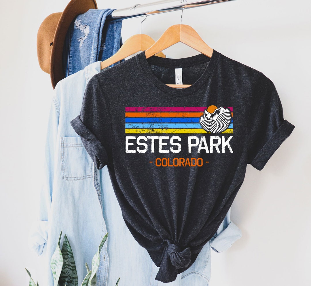 Estes Park Shirt,colorado Shirt, Colorado Tshirt, Colorado Traveler ...