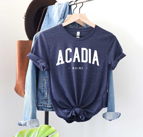 Acadia Maine Shirtacadia National Park Shirt Acadia Park - Etsy