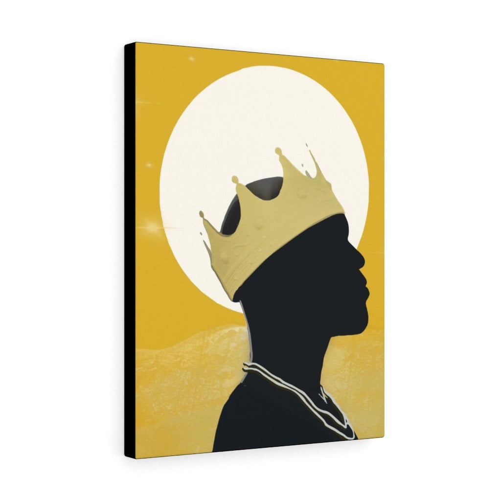 King Art Afro African American Crown Horizon Sunrise - Etsy
