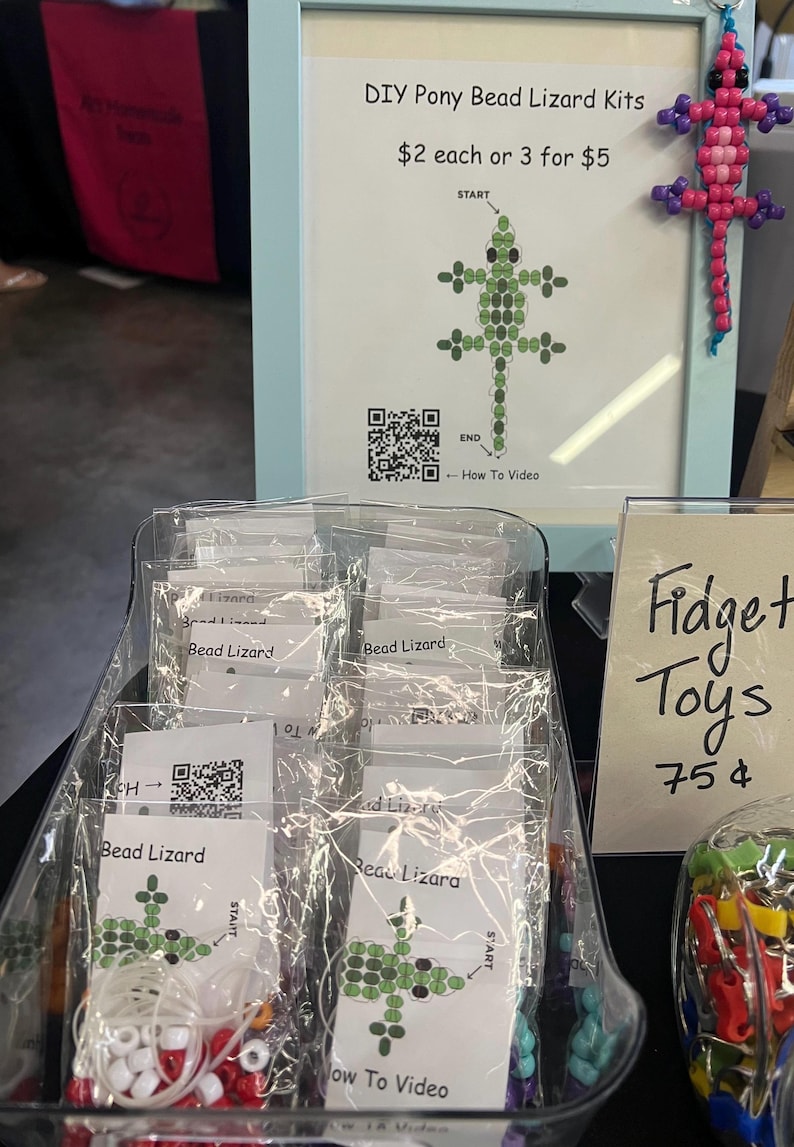 DIY Bead Lizard Kit - Etsy