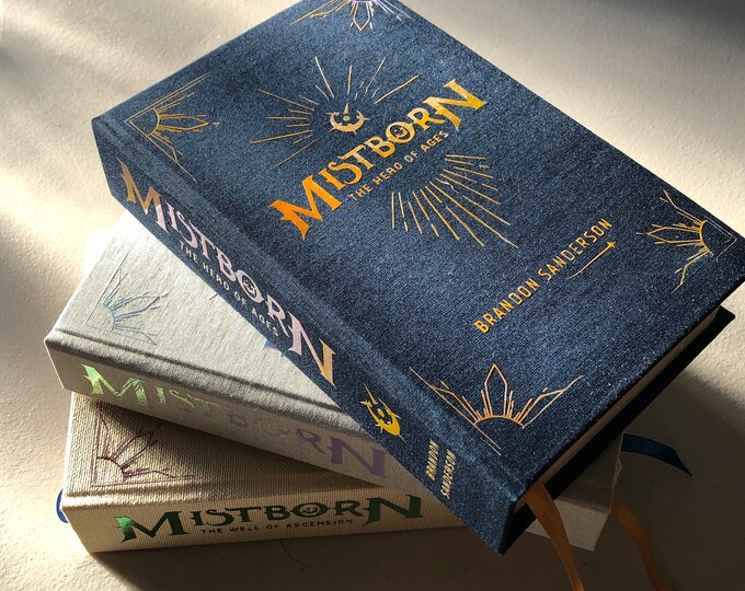 Mistborn Trilogy Rebind Book Cover Design - Etsy