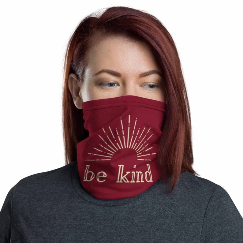 Be Kind Be Safe Bonnie Henry Face Mask Neck Gaiter Washable - Etsy Canada