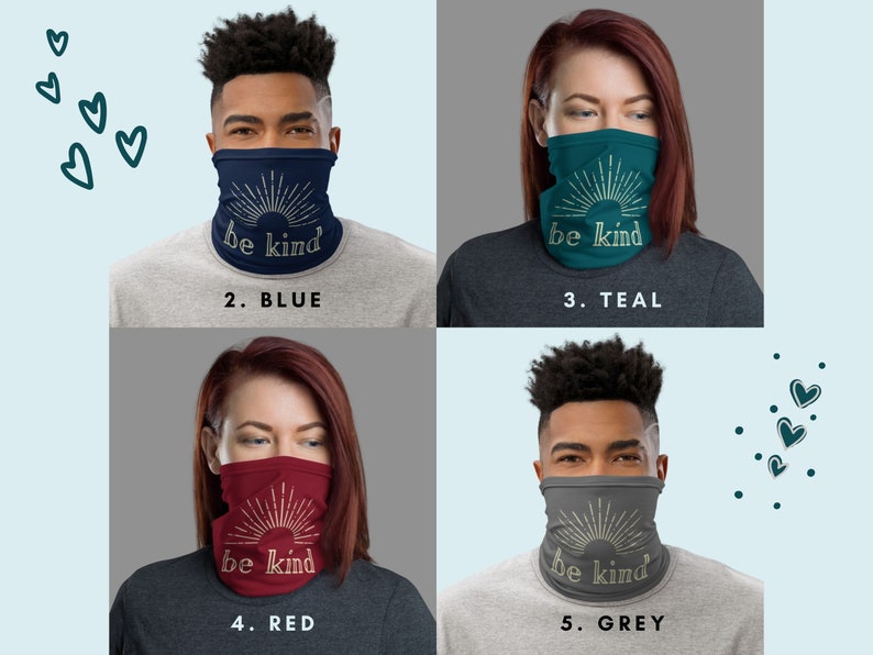 Be Kind Be Safe Bonnie Henry Face Mask Neck Gaiter Washable - Etsy Canada