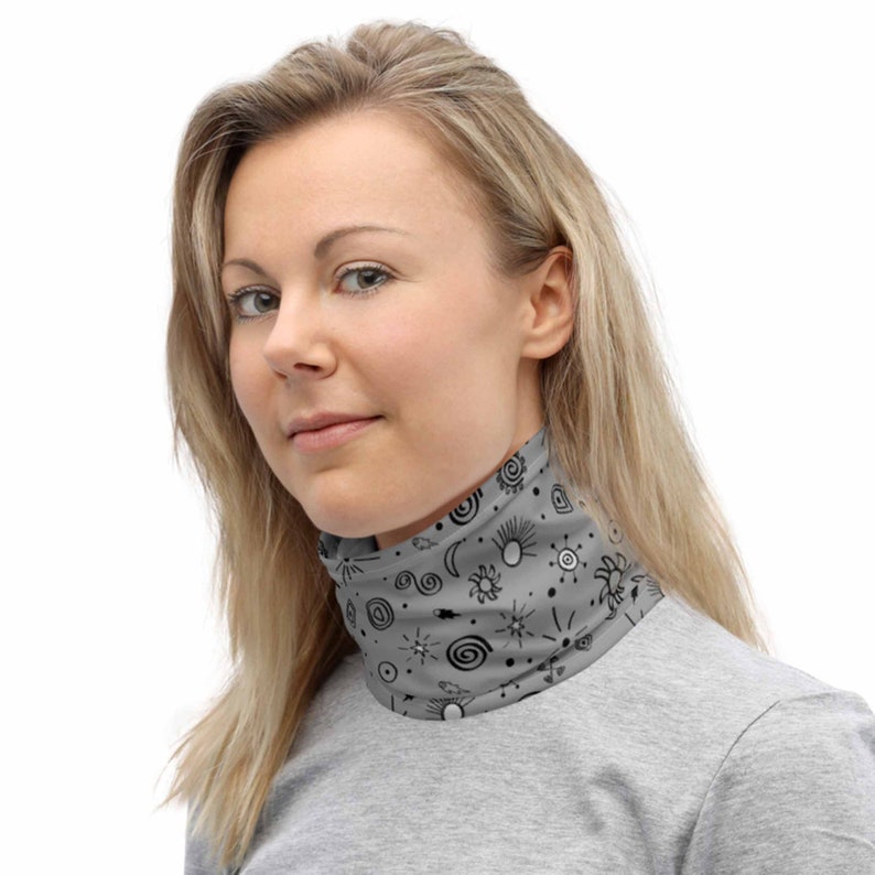 Galaxy Solar System Face Mask, Neck Gaiter, Washable Reusable ...