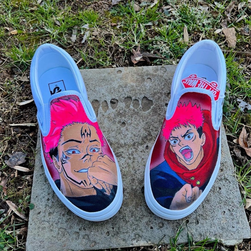 Custom Vans Slip Ons - Etsy