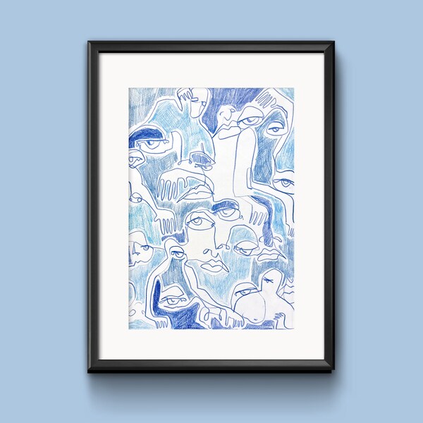 Hand Made Drawing - Etsy UK