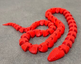 Articulated Snake 3d Printed - Etsy