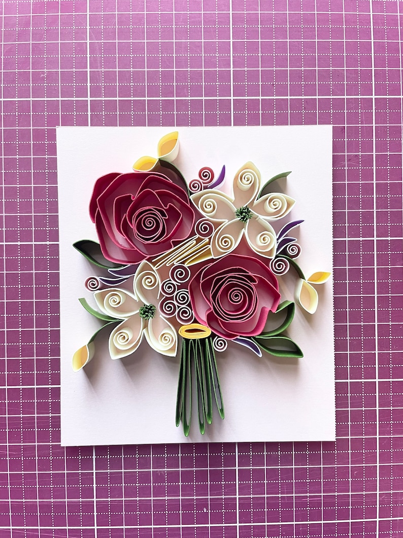 Quilling Template Quilling Card Quilling Patterns Quilling - Etsy