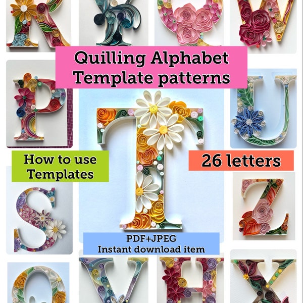 Quilling Patterns - Etsy