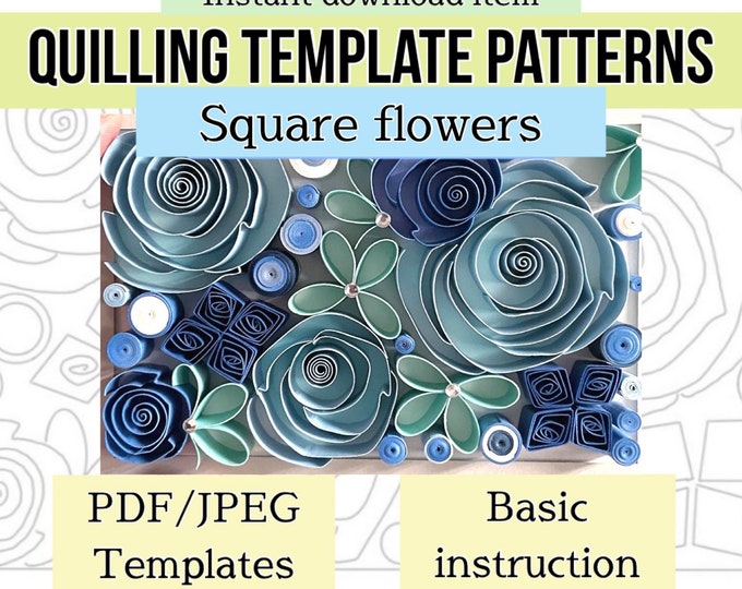 Quilling Template, Quilling Card, Quilling Patterns, Quilling Template ...