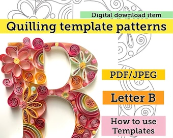 Quilling Template, Quilling Card, Quilling Patterns, Quilling Template ...