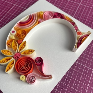 Quilling Template, Quilling Letter, Quilling Patterns, Quilling ...