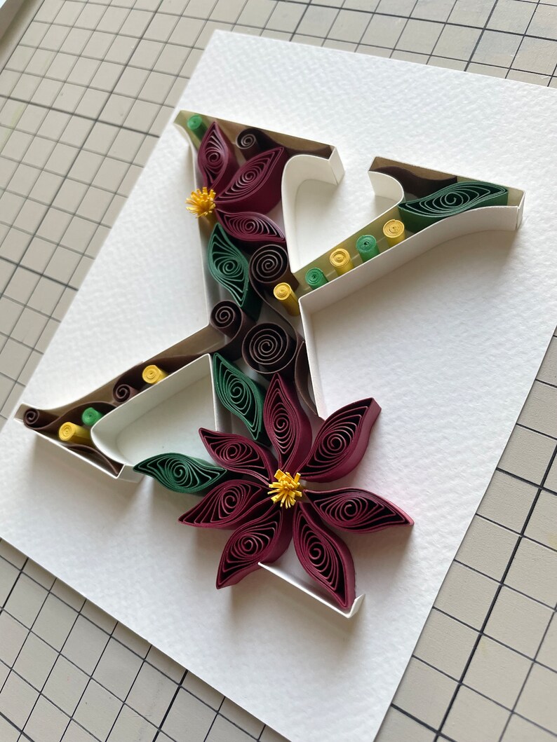 Quilling Template, Quilling Letter, Quilling Patterns, Quilling ...