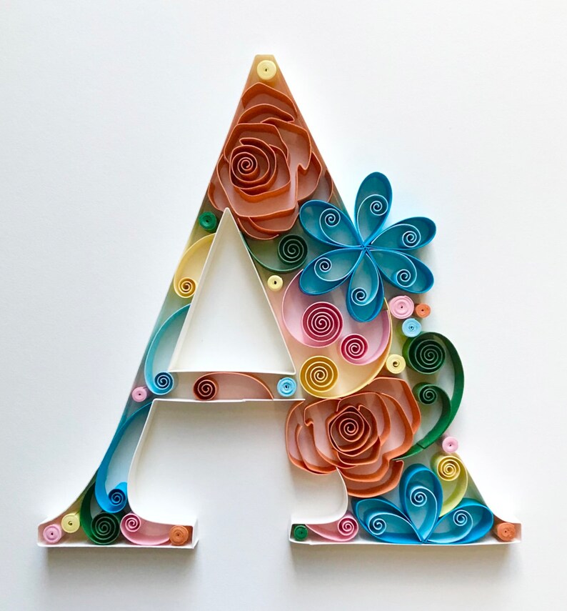 Quilling Template Quilling Letter Quilling Patterns - Etsy