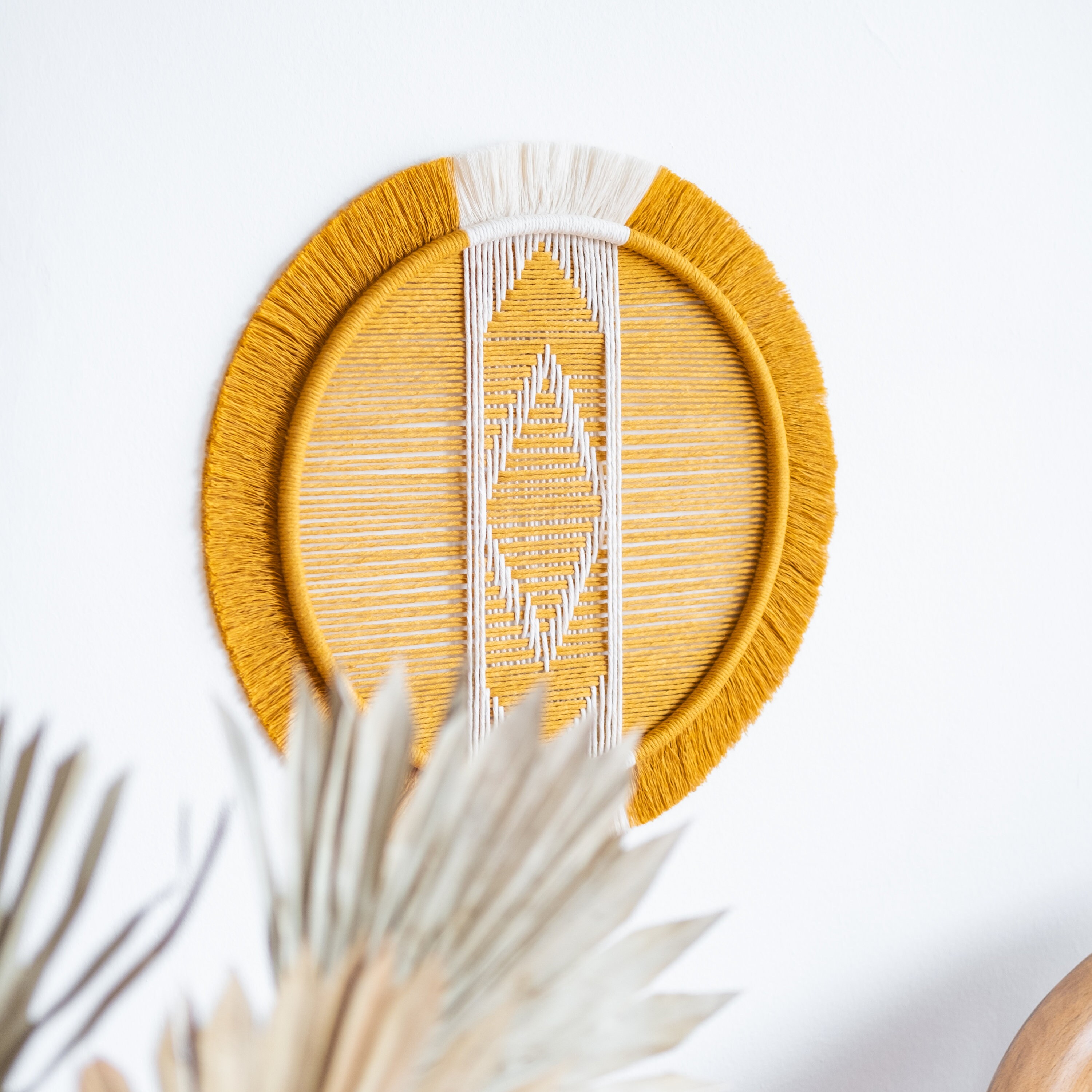 Geometric Decoration Kitchen Decor String Wall Art Fiber - Etsy