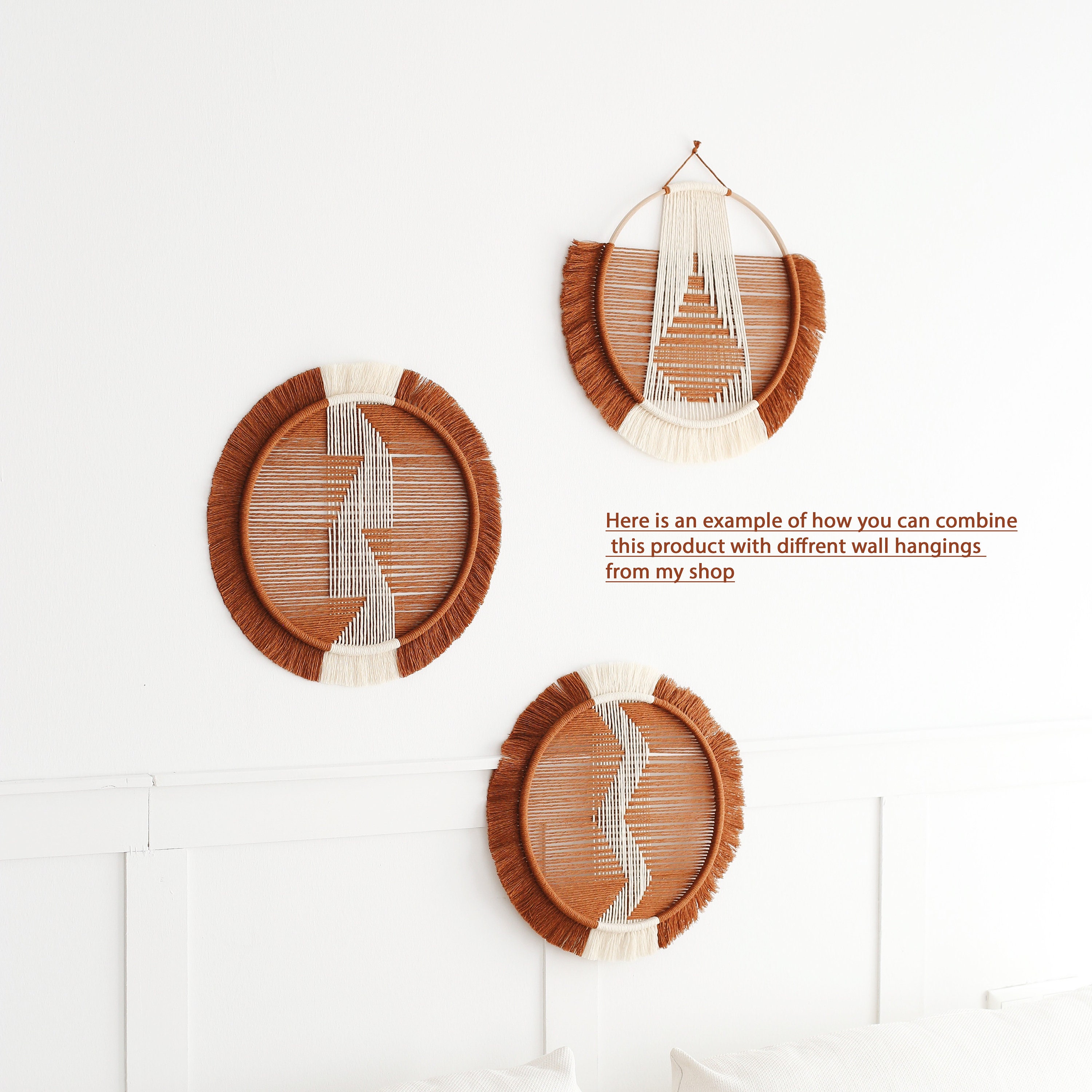 Lifestyle Wall Decoration Fiber Art Wall Hanging Eclectic - Etsy