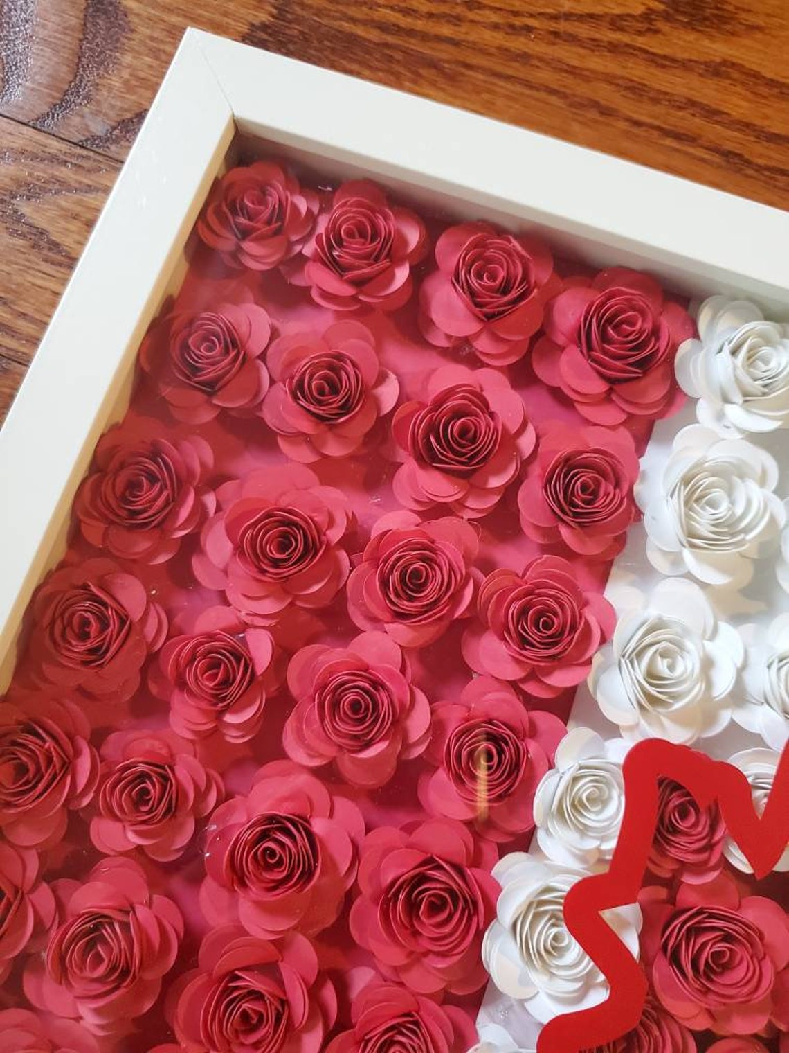 Canada Flag, Canada Day Decor, Shadowboxes, Gift Ideas, Red Roses ...