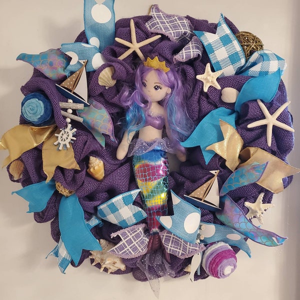 Mermaid Wreath - Etsy