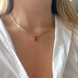 18kt Gold Plated Vintage Style Chain Necklace 100% Waterproof and ...