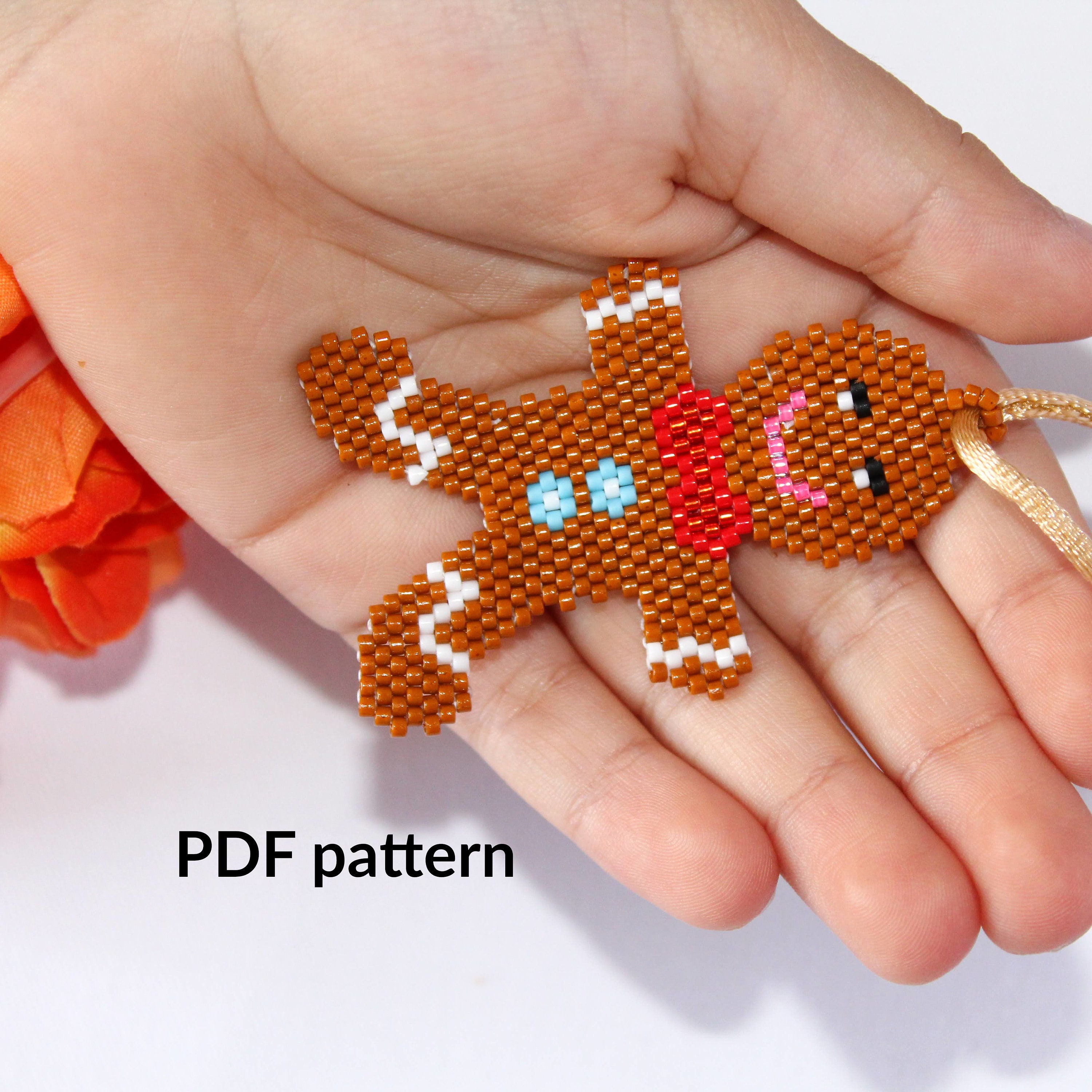 Mini Gingerbread Man Crossstitch Pattern - Etsy