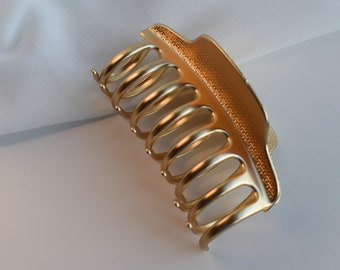 18k Gold Hair Clip | Etsy