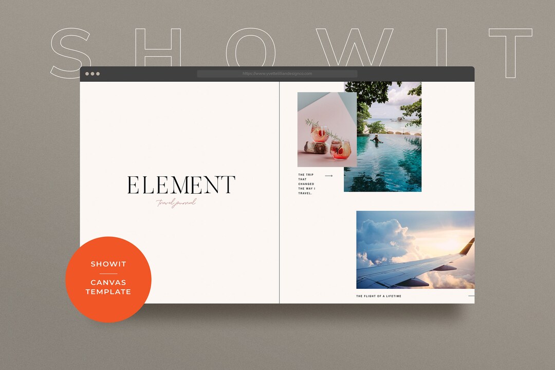 Showit Website Canvas Template Website Theme Showit Template for ...