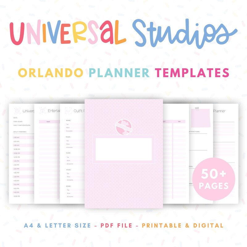 Universal Orlando Book - Etsy