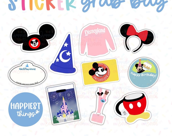 Disney Planner Stickers, Disney Stickers, Disney World, Disney Food ...