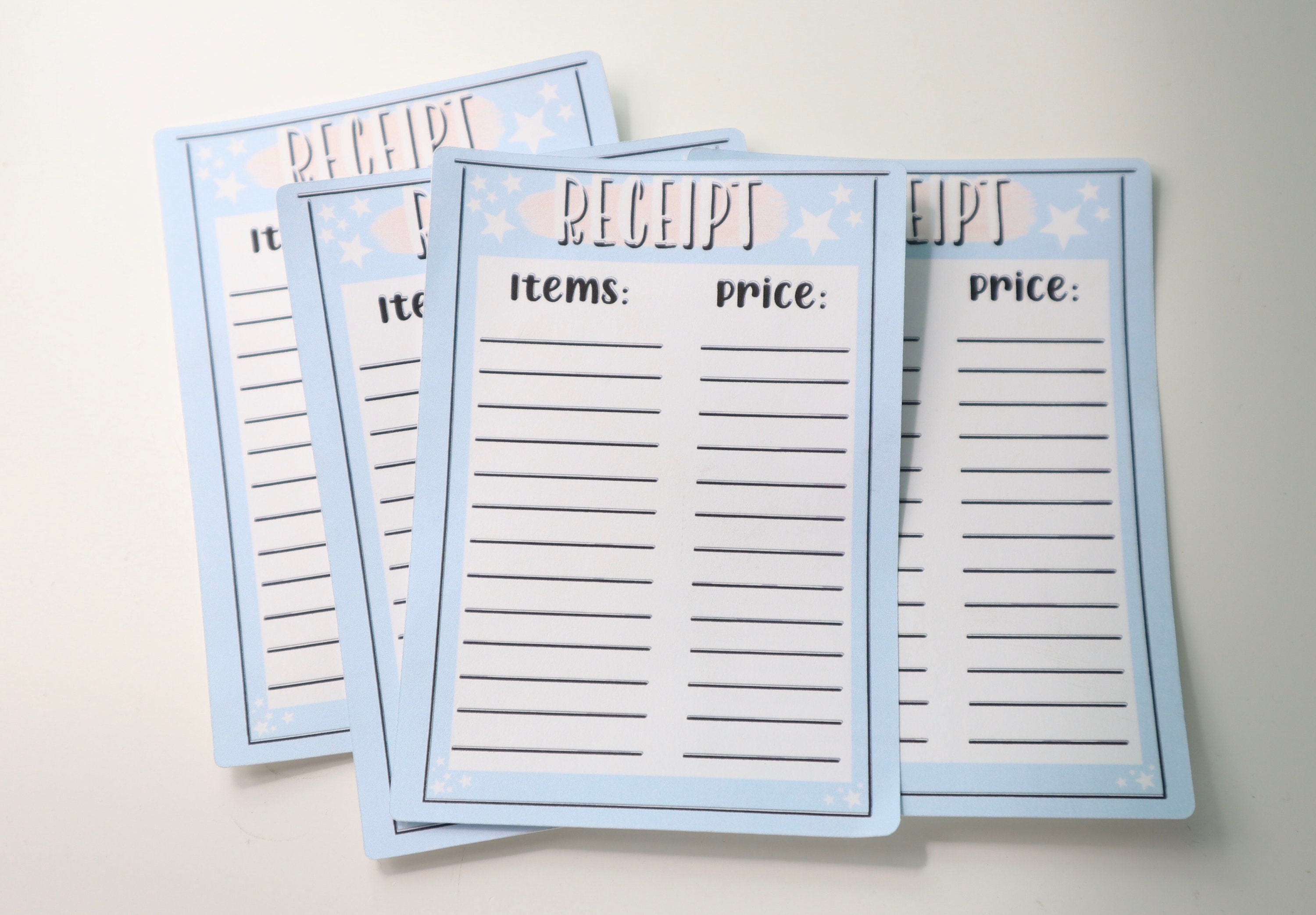 Receipt Stickers Custom Sticker Packaging Stickers Packing - Etsy