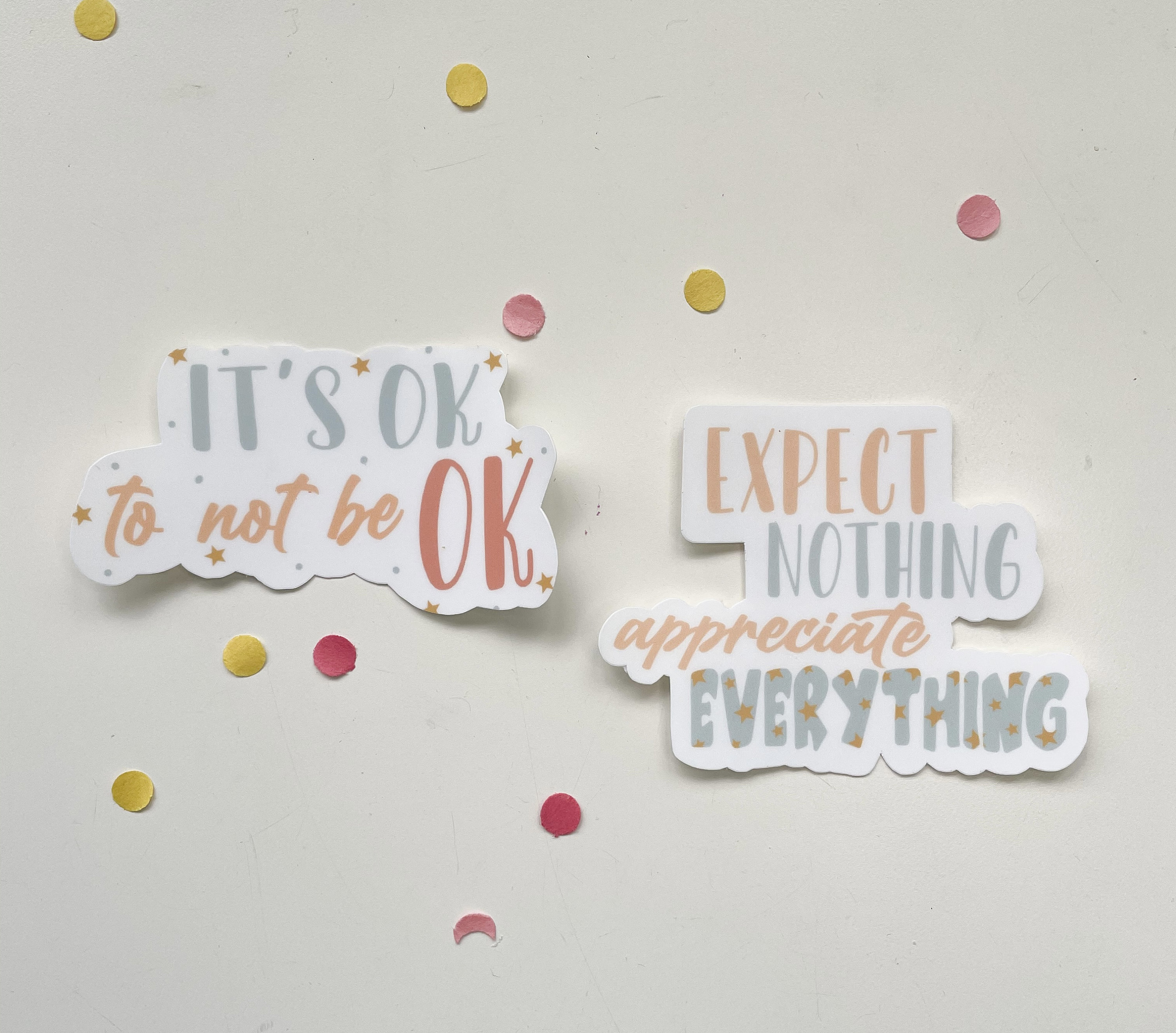 Positive Quotes Stickers Positive Stickers Quote Stickers - Etsy