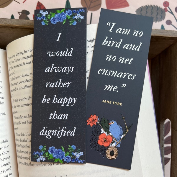 Jane Eyre Quote - Etsy UK