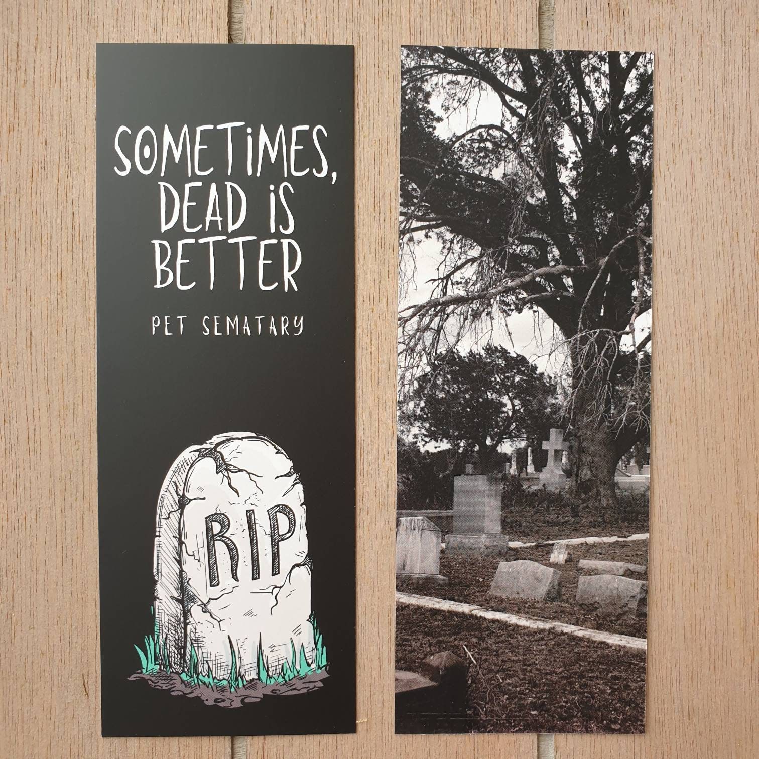 Stephen King Bookmark Set of 4 for the Price of 3 | Horror | Reading ...