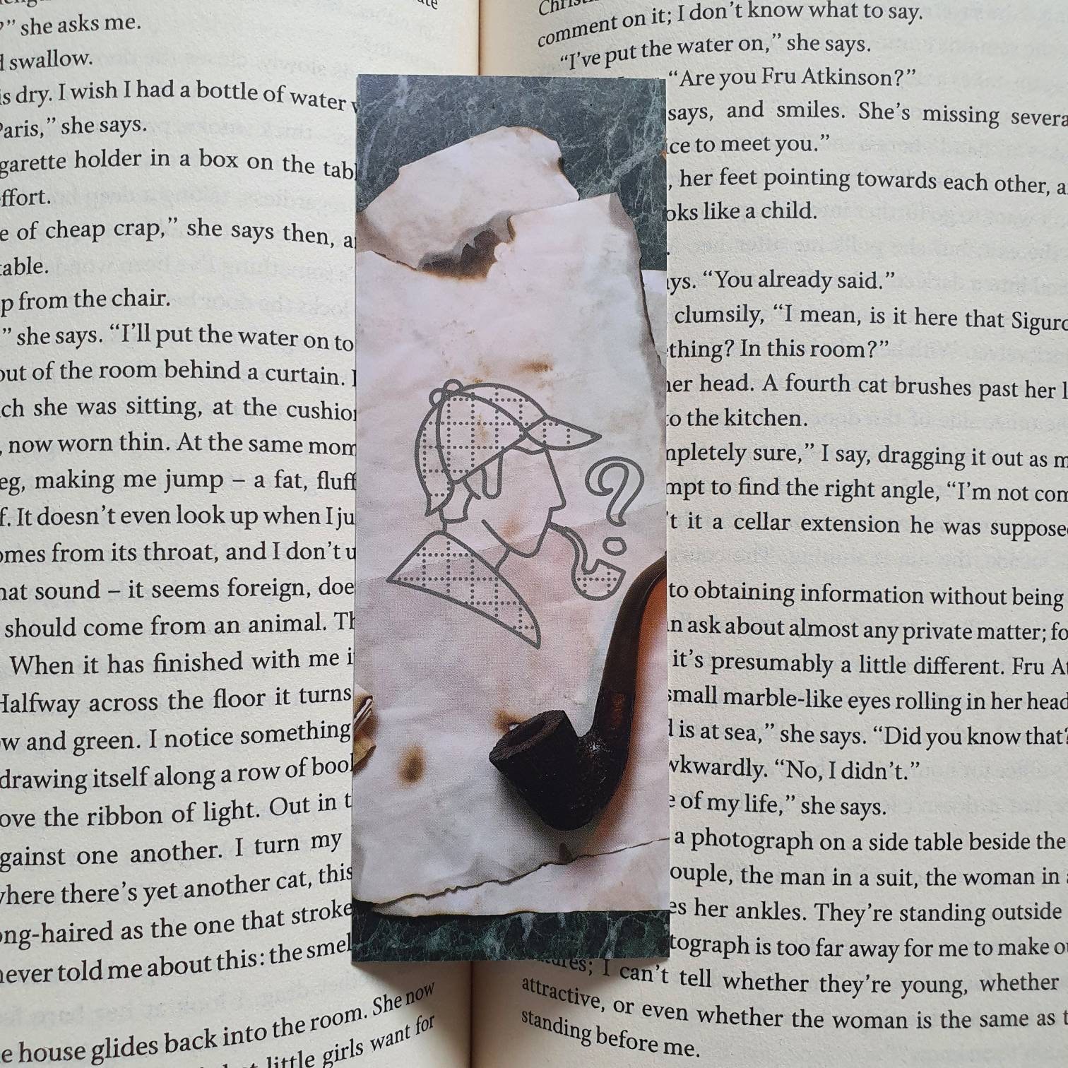 Sherlock Holmes Inspired Bookmark Quote Reading Gift - Etsy UK
