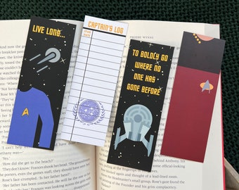 Star Trek Bookmark - Etsy
