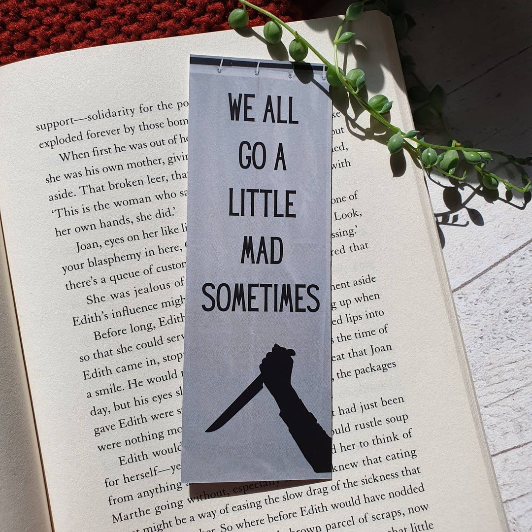 Psycho Bookmark | Horror | Reading Gift | Book Gift | Horror Film ...