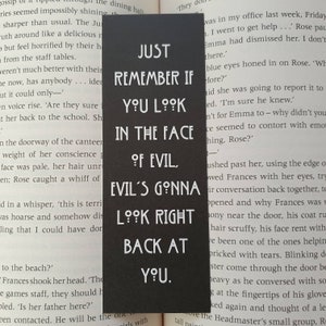 American Horror Story Asylum Inspired Bookmark AHS Quote Reading Gift ...