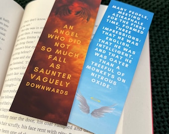Good Omens Bookmark - Etsy