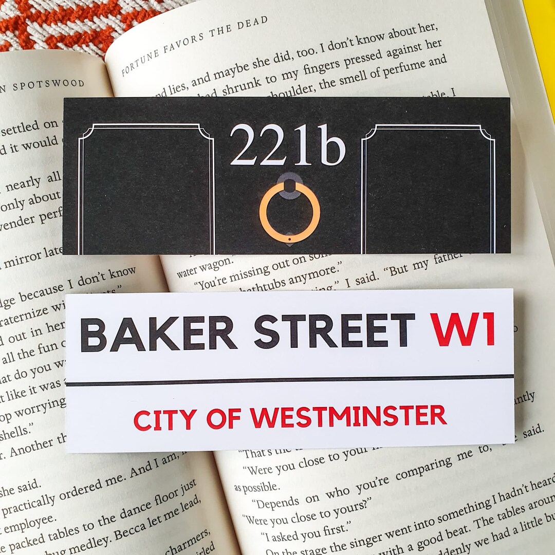 Sherlock Holmes Inspired Bookmark | Quote | Reading Gift | Book Gift ...