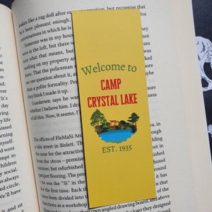 Friday the 13th Bookmark | Horror | Reading Gift | Book Gift | Horror ...