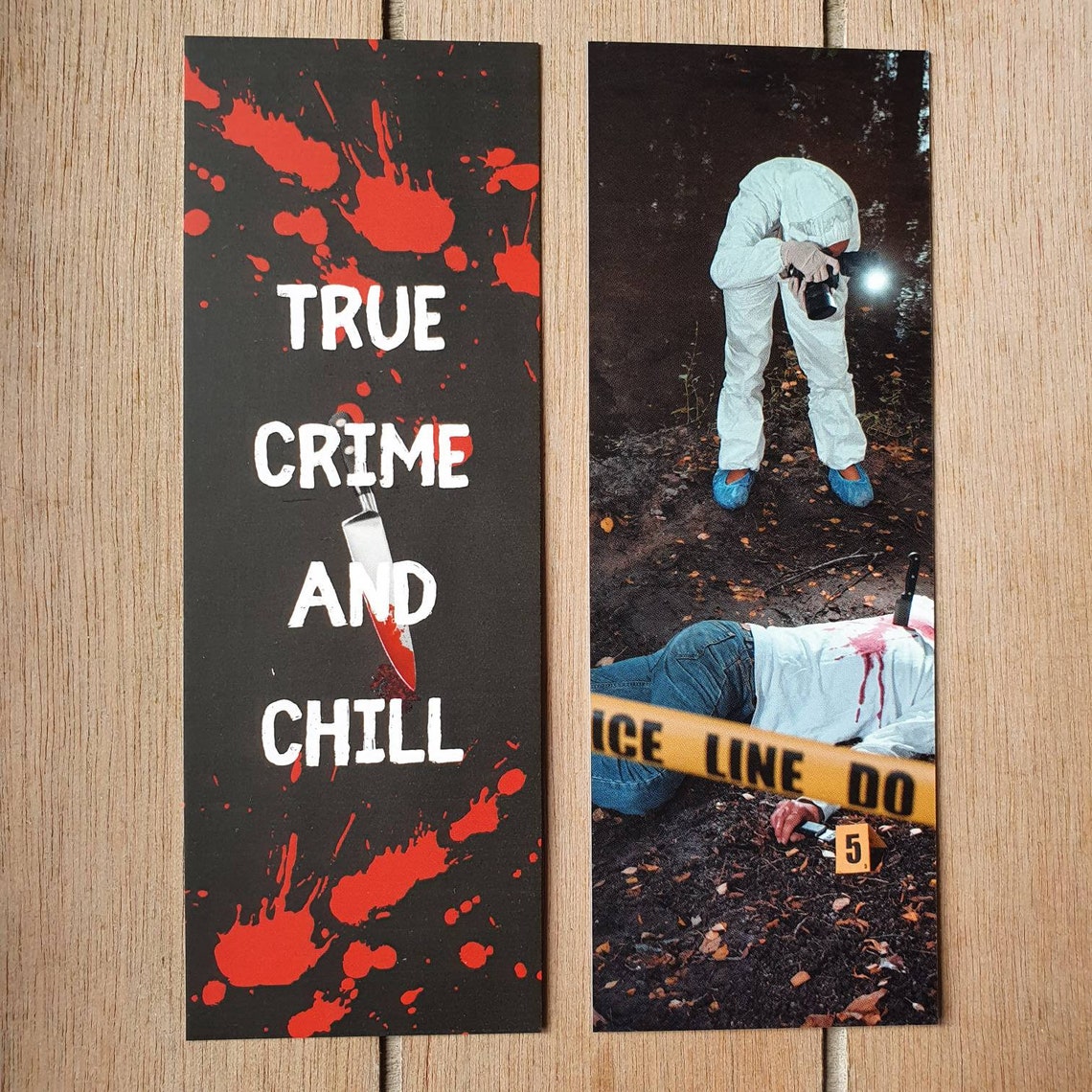 True Crime Bookmark | True Crime | Reading Gift | Book Gift ...